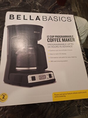 Bella Basics 12 Cup Coffee Maker | eBay