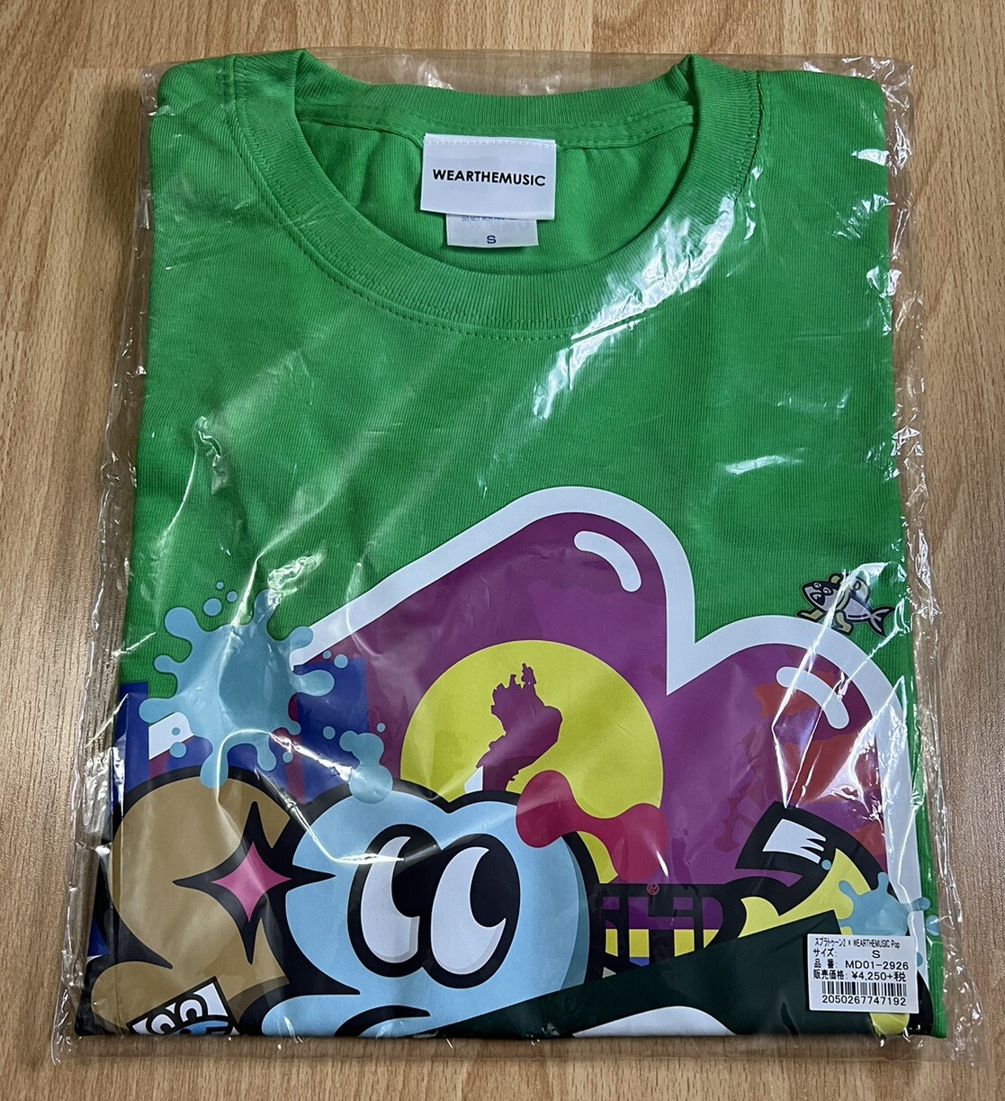 Splatoon 2 Tower Records Pop T-shirt Size S Japan | eBay