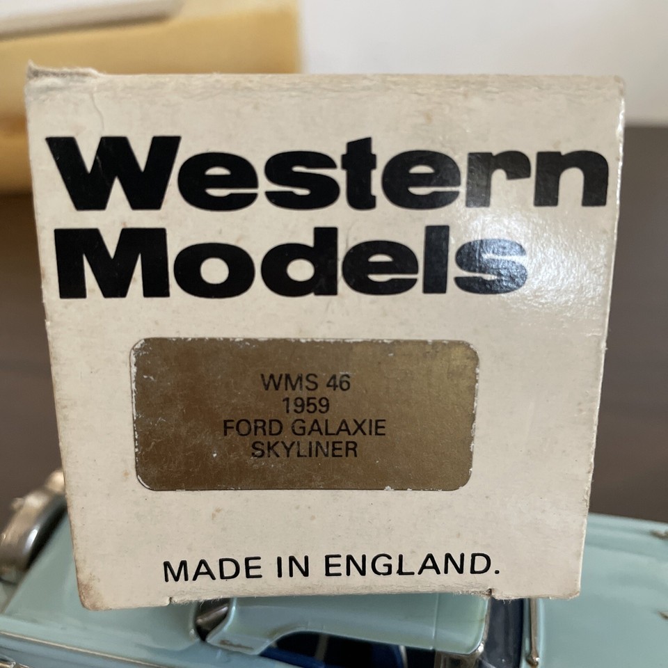Western Models 1959 Ford Galaxie Skyliner 1/43 Die-Cast WMS 46 Made in ...