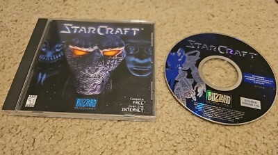 Starcraft PC Game 1998 Blizzard Version 1.05 Computer Game Disc And ...