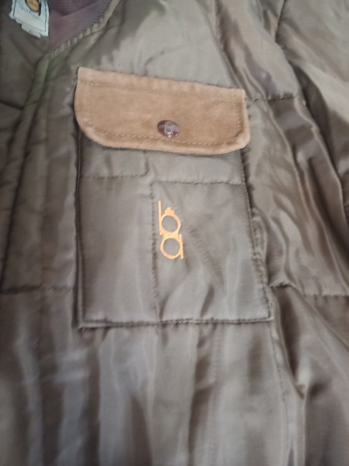 BOB ALLEN Shooting Coat Jacket Leather Trap Skeet Shooting Pavilion ...