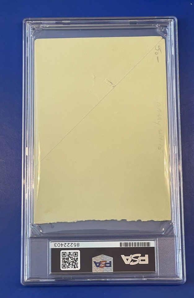Barry White Authentic Autographed PSA/DNA Certified Slab | eBay