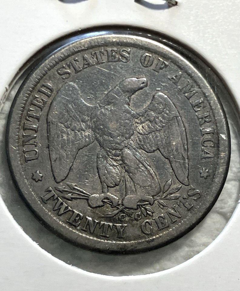 1875 CC Twenty Cent Piece 20C Ungraded 90% Silver US Coin | eBay