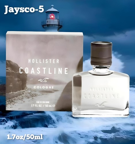 HOLLISTER COASTLINE COLOGNE FOR MEN 3.4 OZ 100 ML EAU DE COLOGNE NEW ...