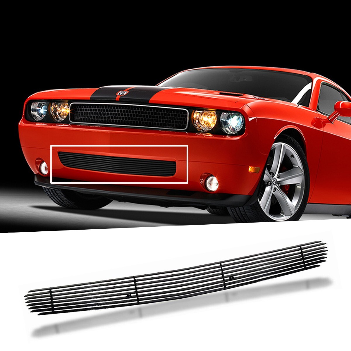 2012 Dodge Challenger Grills Dodge Challenger Billet Grilles | CARiD