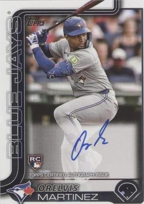2025 Topps Series 1 - Flagship Real One Autographs Orelvis Martinez #18 ...