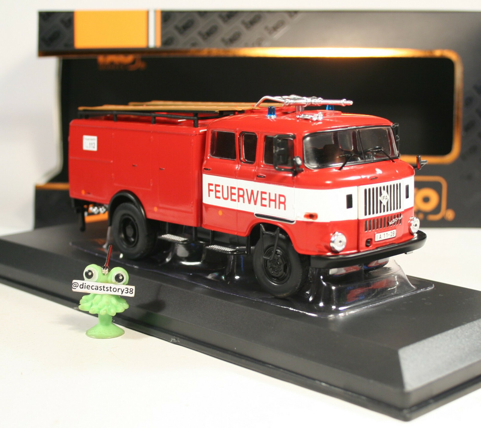 1:43 IFA W50 Feuerwehr FW fire engine IXO TRF022S UdSSR DDR | eBay.de