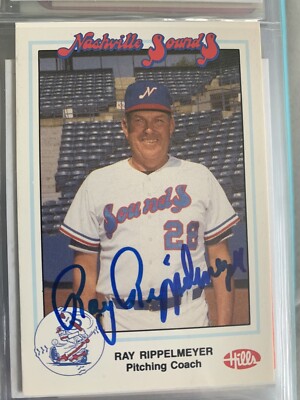 Ray Rippelmeyer autographed minor league baseball card | eBay