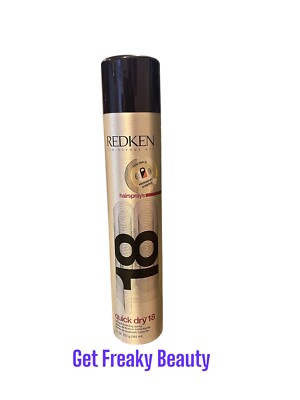 11 oz. Redken Quick Dry 18 Instant Finishing Spray. 365ml. NEW. FREE ...