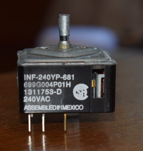 5301311753 INF-240YP-681 699G004P01H Frigidaire Stove Burner Control ...