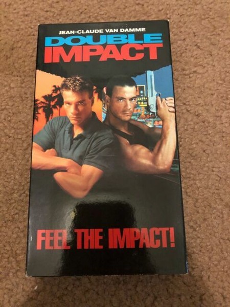Double Impact (VHS, 1992) for sale online | eBay