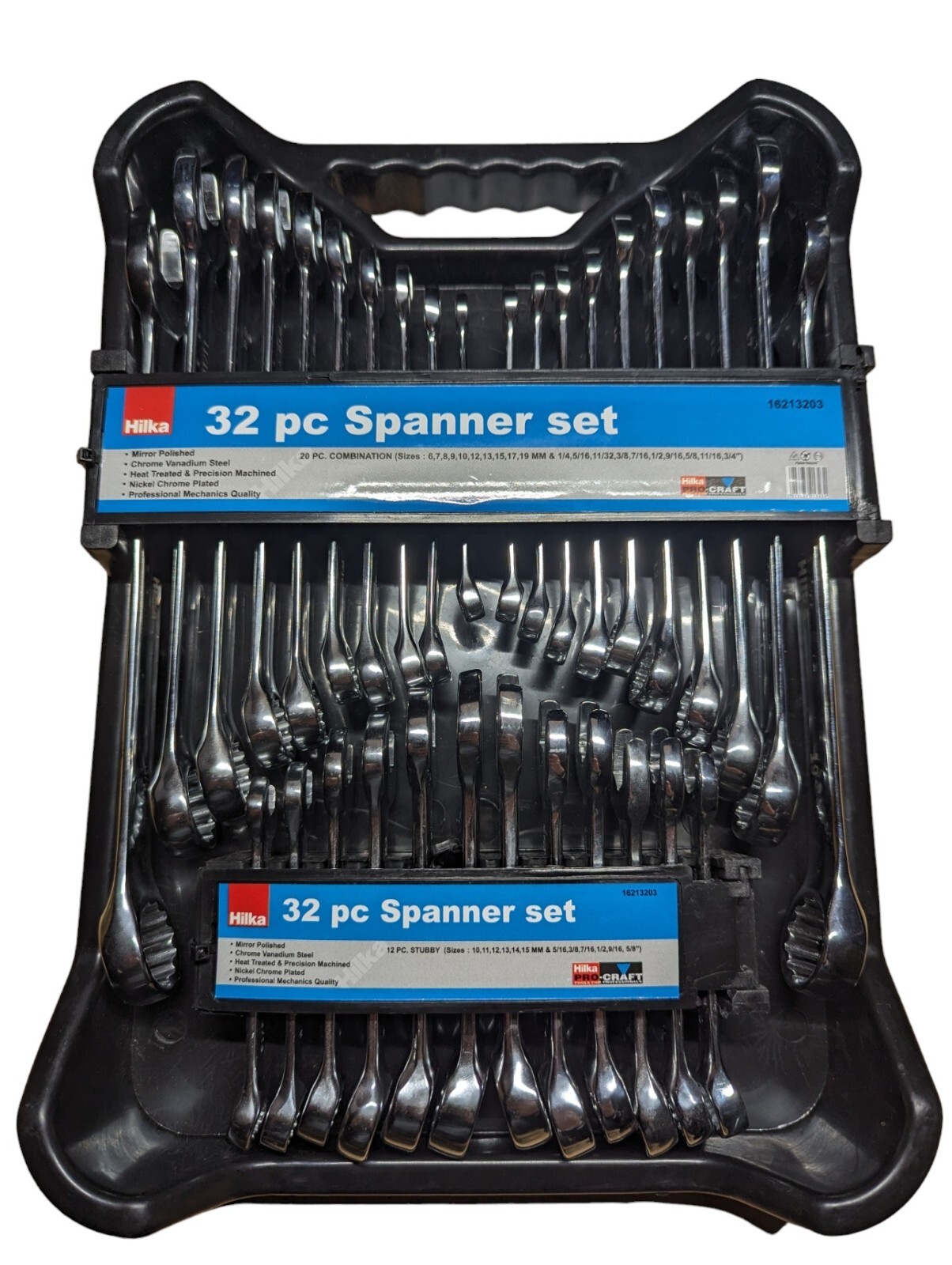 Hilka Spanner Wrench Set Spanners Inc Short Stubby AF Metric ...
