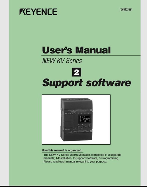 KEYENCE Ladder Builder for KV Software Disk - Kv-h6we2 for sale online ...