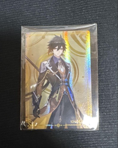 Genshin Impact Zhongli Wafer Card Metal Card Unused | eBay