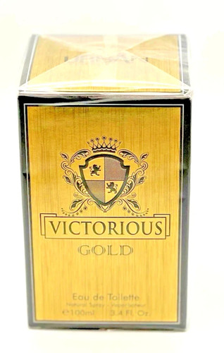 Victorious Gold EDT 3.4oz 100ml Inspired By Paco Rabanne Invictus Gold ...