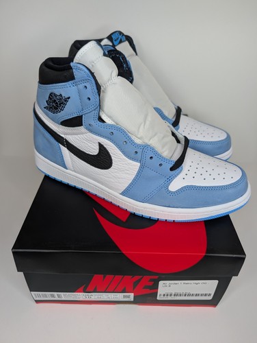 Size 10 - Air Jordan 1 Retro High OG - University Blue UNC - NEW ...