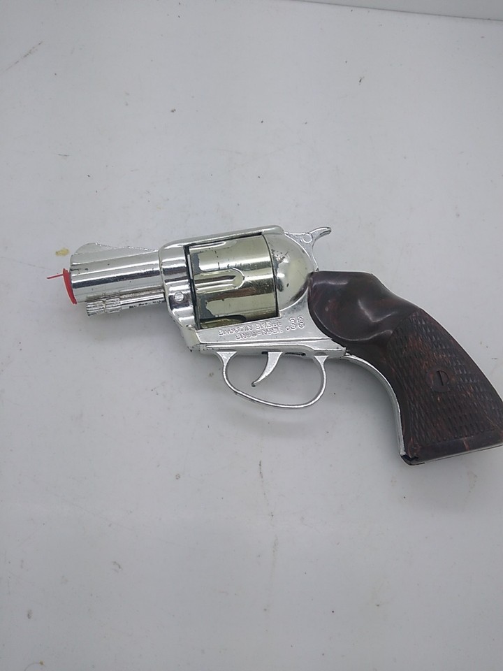 Vintage Mattel Inc Toy Maker Shootin' Shell Snub-Nose 38 Toy Cap Gun ...
