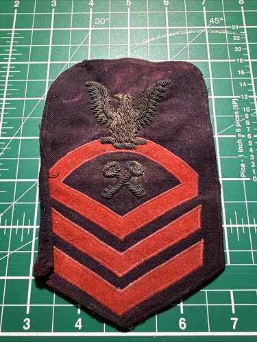 Original WW2 US Navy Storekeeper Chief Petty Officer | eBay