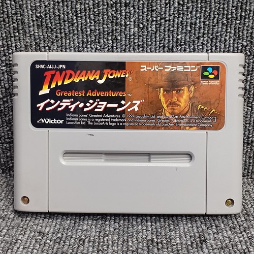 Indiana Jones - Super Nintendo Game by Victor | eBay