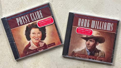 Hank Williams Patsy Cline CDs Time Life brand new SEALED legendary ...