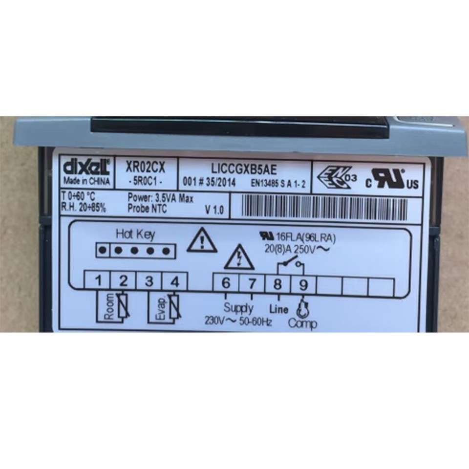 Dixell XR02CX-5R0C1 230V Fridges Freezers Heating Digital Thermostat ...