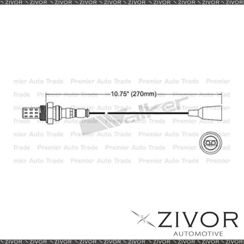 Pre-Catalytic Oxygen Sensor For Nissan Pintara U12 2.0 Twin Spark CA20E ...