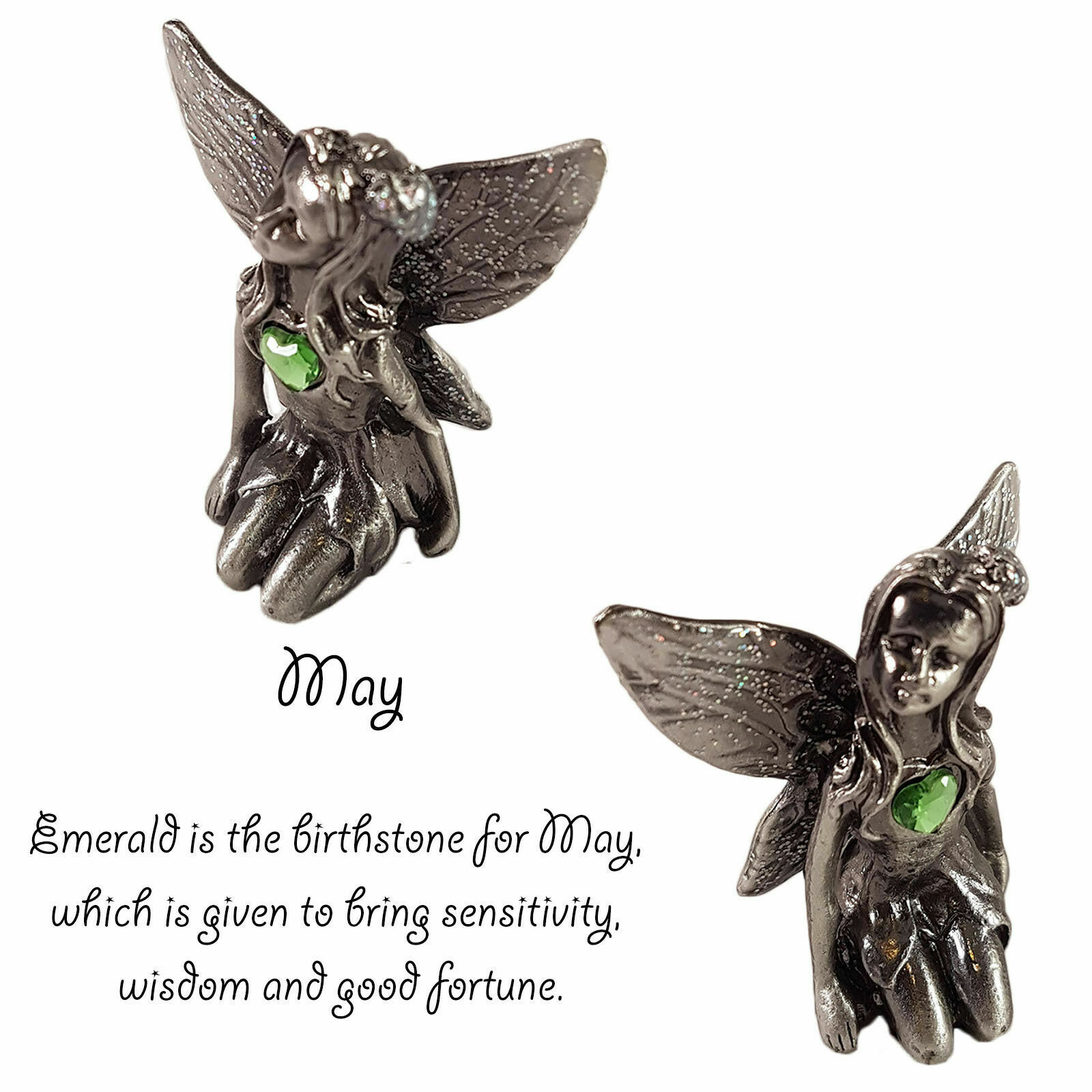 Pewter Birthstone Gemstone Collectable Fairy Fairies Ornament GIFT ...