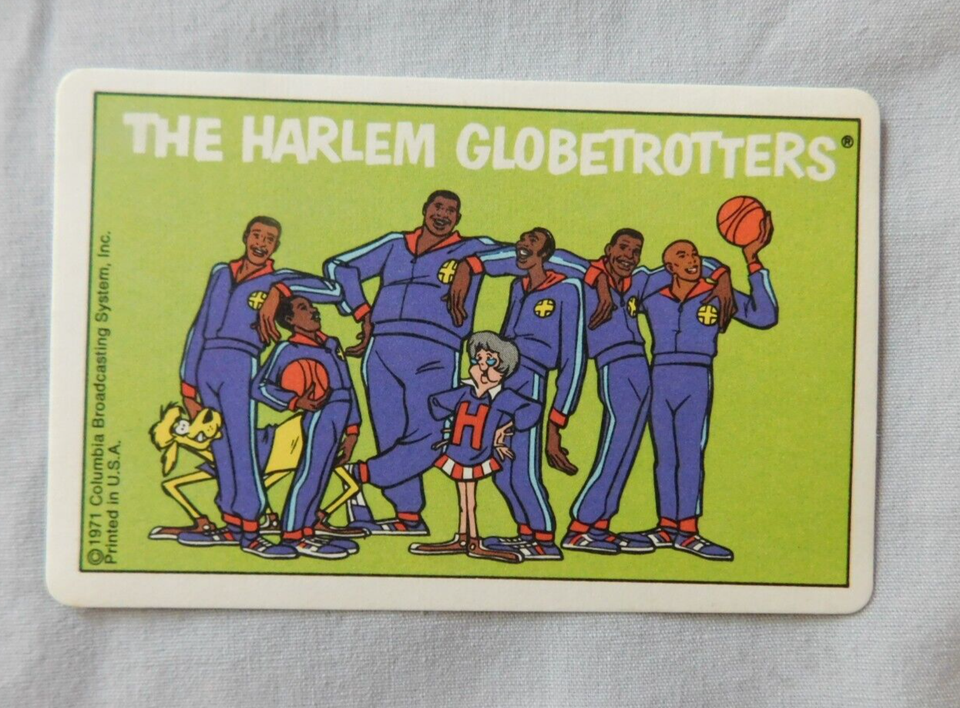 HARLEM GLOBETROTTERS Pablo Pabs Robertson Card 1971 Columbia ...