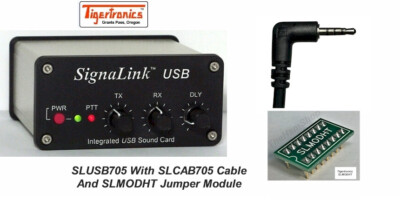 Tigertronics SLUSB705 Signalink USB For Icom IC-705 And SLMODHT Jumper ...