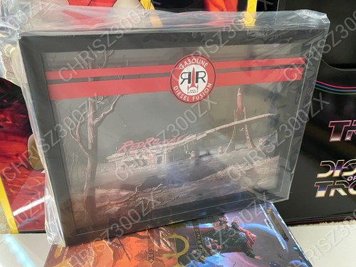 Fallout 4 76 New Vegas Red Rocket Shadow Box Framed Art Print Figure ...