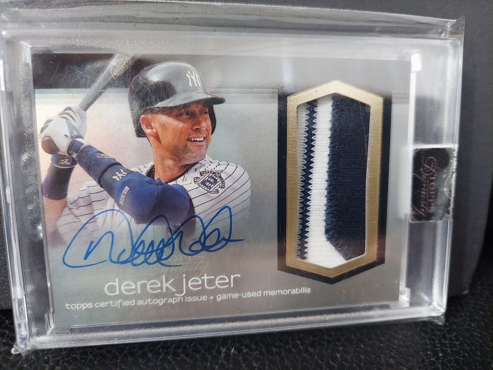 2018 Topps Dynasty Derek Jeter Auto Patch Sealed | eBay
