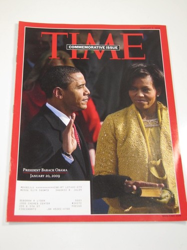 Time Magazine- Commemorative Issue: President Obama- February 2, 2009 ...