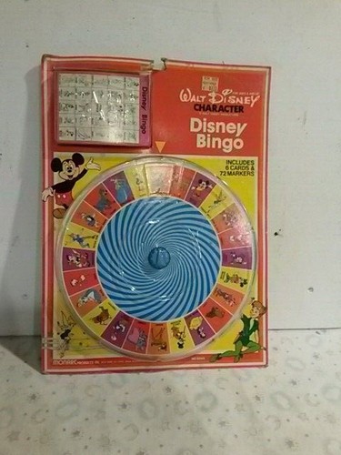 Disney Bingo game Monarc cards and spinner included | eBay