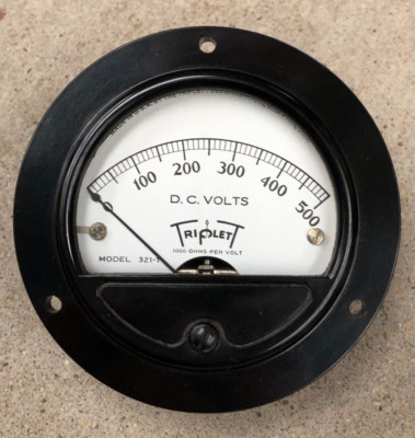 Amp & Voltmeters - Triplett Model