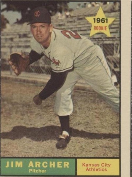1961 Topps - High # #552 Jim Archer (RC) for sale online | eBay