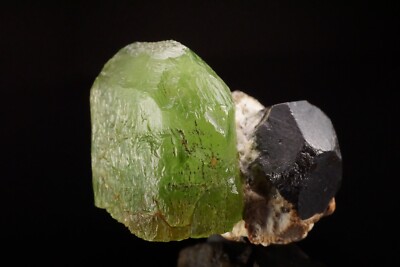 CLASSIC Peridot & Magnetite Crystal SAPAT, PAKISTAN | eBay