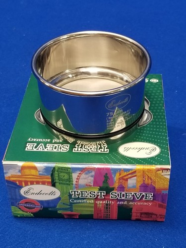 Endecotts 003Saw.075 Test Sieve, 75 Microns, 3 In Dia, 200Meshsz | eBay