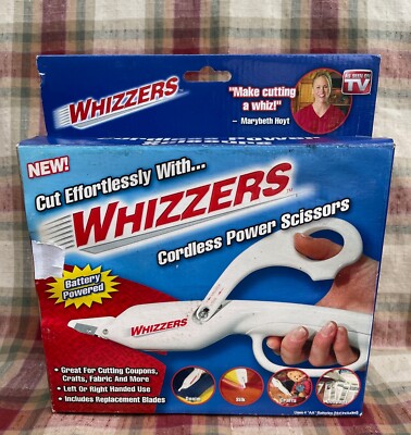 Power Scissors Whizzers Cordless Battery Powered Scissors | eBay