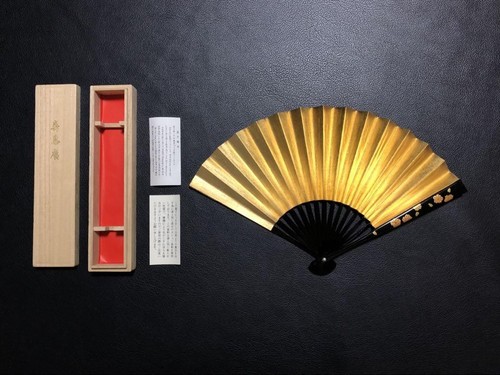 Makie Fan 18cm First Open Paulownia Box Suehiro Wedding Formal | eBay