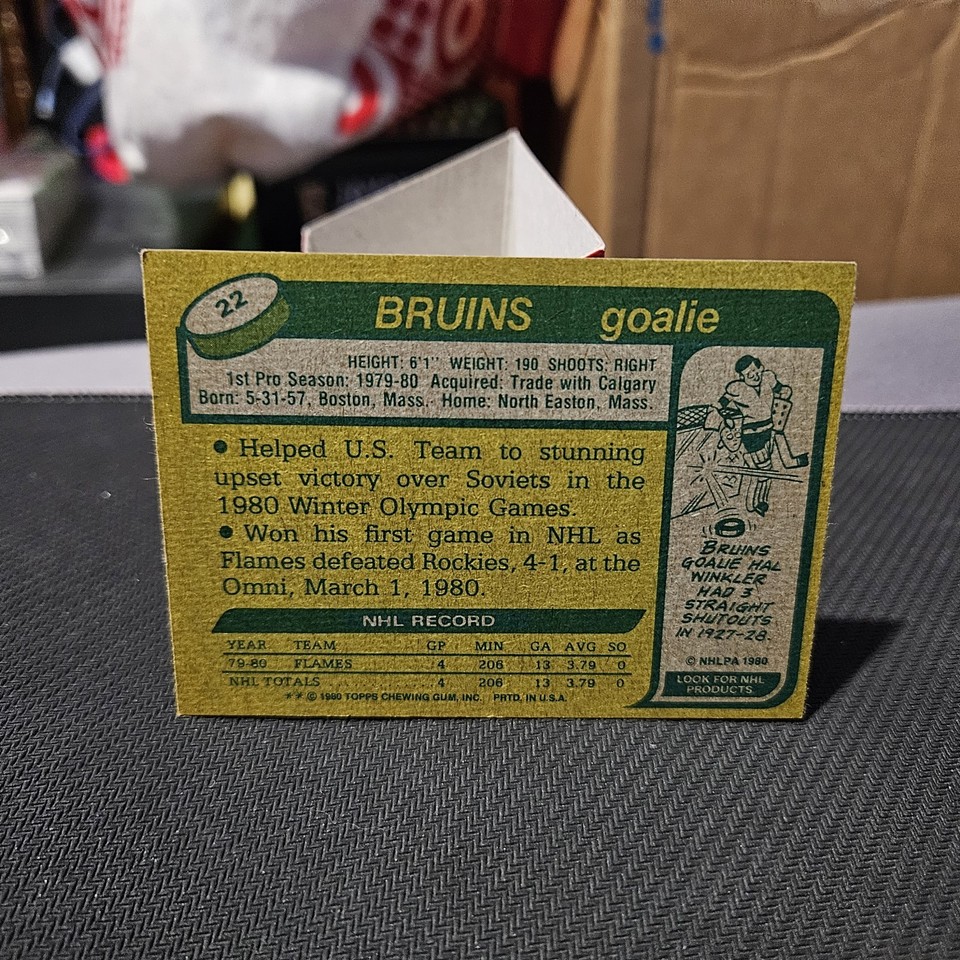 Jim Craig 1980-81 Topps Hockey Rookie Card #22 Team USA | eBay