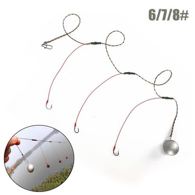 Sinkers String Hook Set String Swivel Tied Water Fishing Hook Hot Sale ...