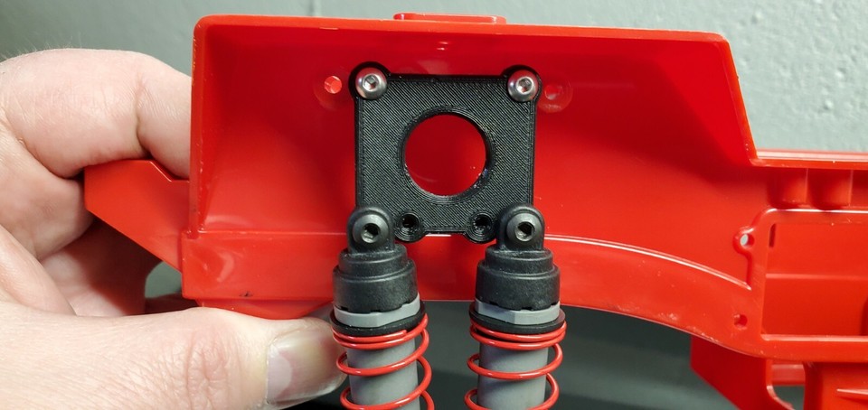 1" SUSPENSION LIFT SHOCK MOUNT SET OF 4 FITS CLODBUSTER BULLHEAD TAMIYA ...