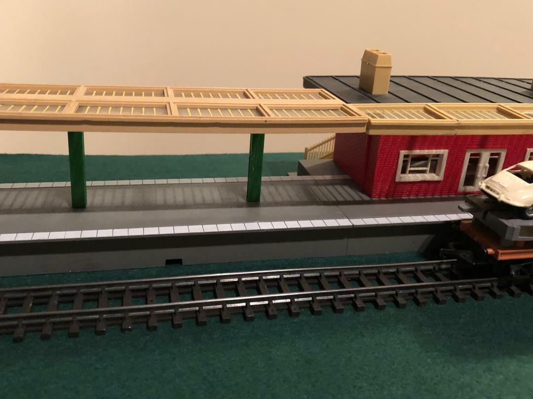 REPLICA Triang/Hornby - Set of 4 Platform Canopy Supports with ...