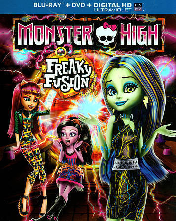 Monster High: Freaky Fusion (Blu-ray/DVD, 2014, 2-Disc Set, Includes ...