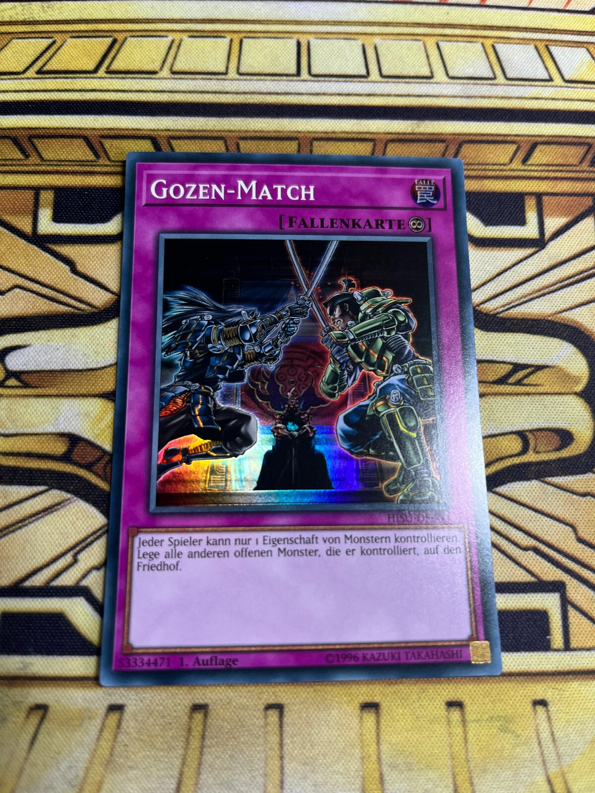 Yugioh Gozen-Match HISU-DE060 Super Rare | eBay.de