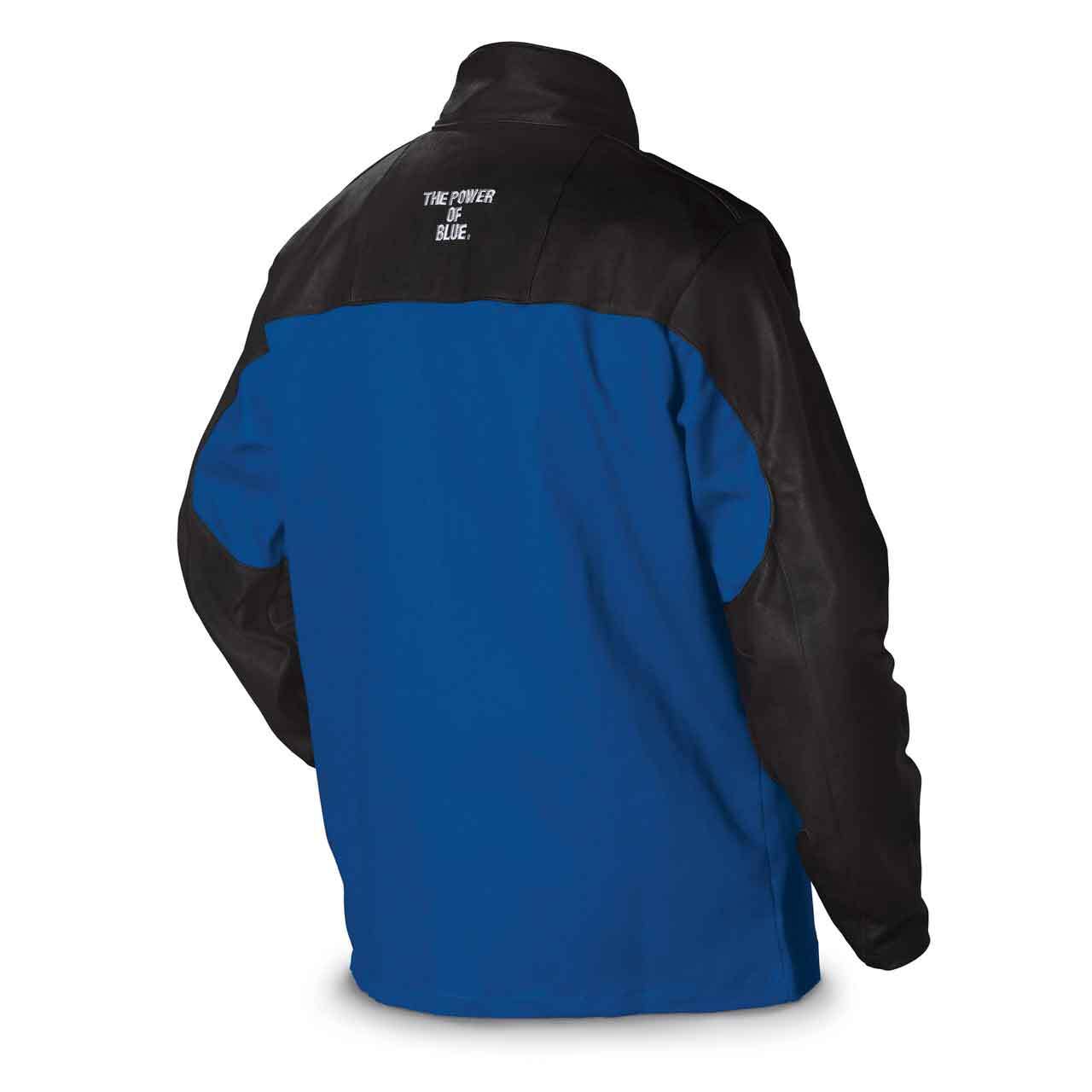 Miller 231082 Combo Leather and Indura Welding Jacket Large | eBay