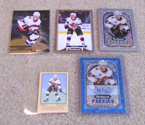 Tim Stutzle-OTT Senators: 5-card lot incl. 2022-23 UD : Blue Parkies ...