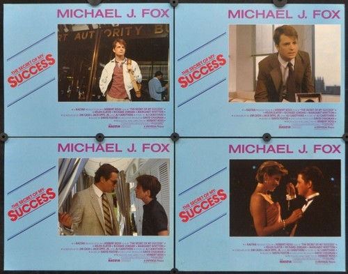 Secret Of My Success 1987 ORIG 11X14 Lobbykarten Set Michael J. Fox ...