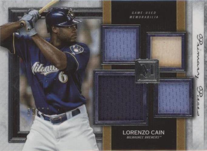 2020 Topps Museum Collection - Single Player Primary Pieces Quad Relics ...