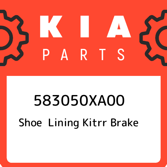 58305 0xa00 HYUNDAI / Kia OEM Genuine Shoe & Lining Kit-rr Brake for ...